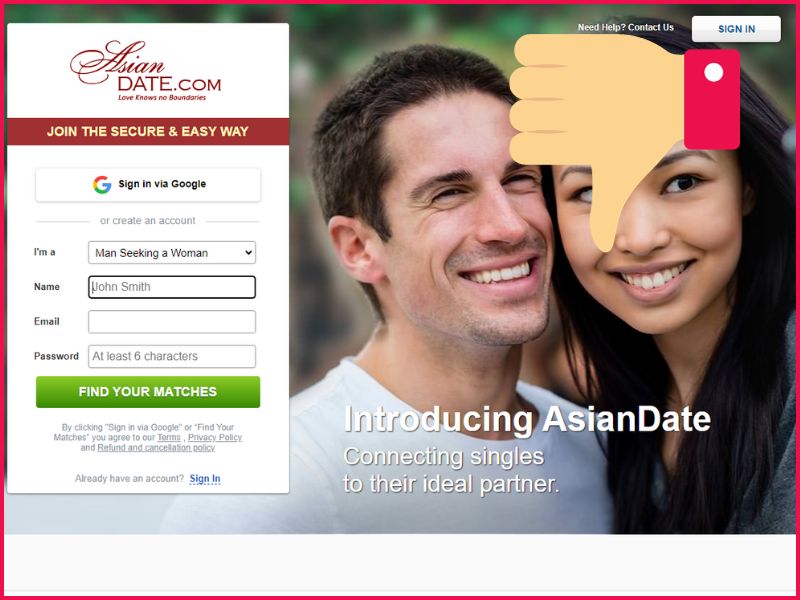 AsianDate.com er en svindel og her forteller vi deg hvordan de gjør det